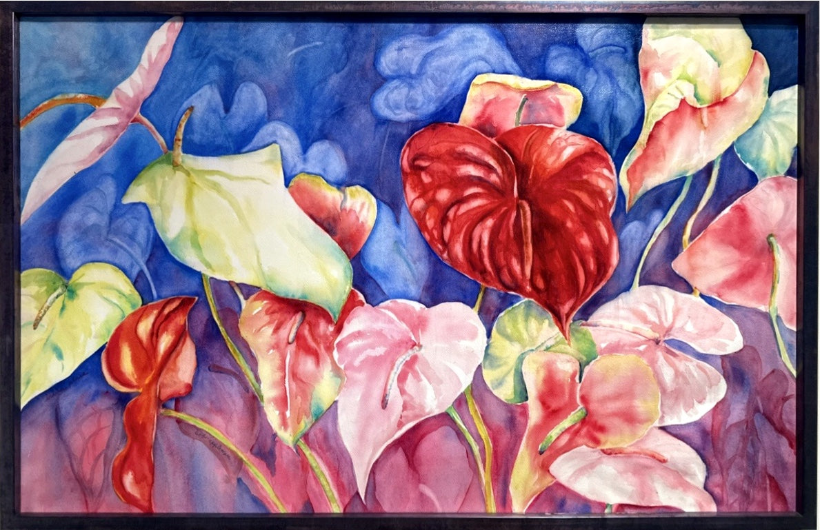 "Anthurium" - Dr. Robert "Bob" Appleman – Cunningham Gallery