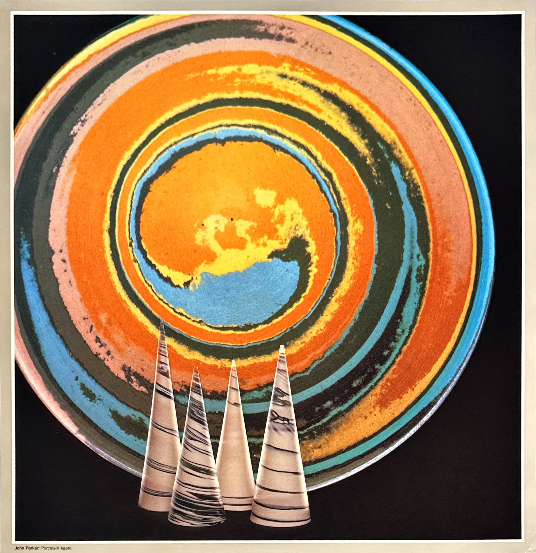 "Porcelain Agate" Poster - John Parker – Cunningham Gallery