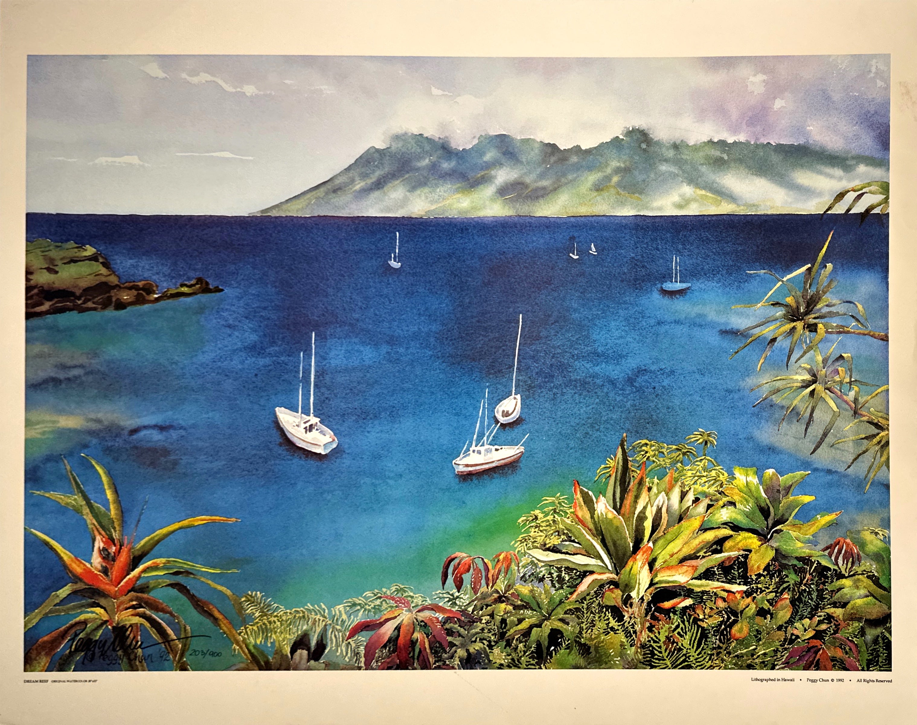 "Dream Reef" Poster - Peggy Chun – Cunningham Gallery