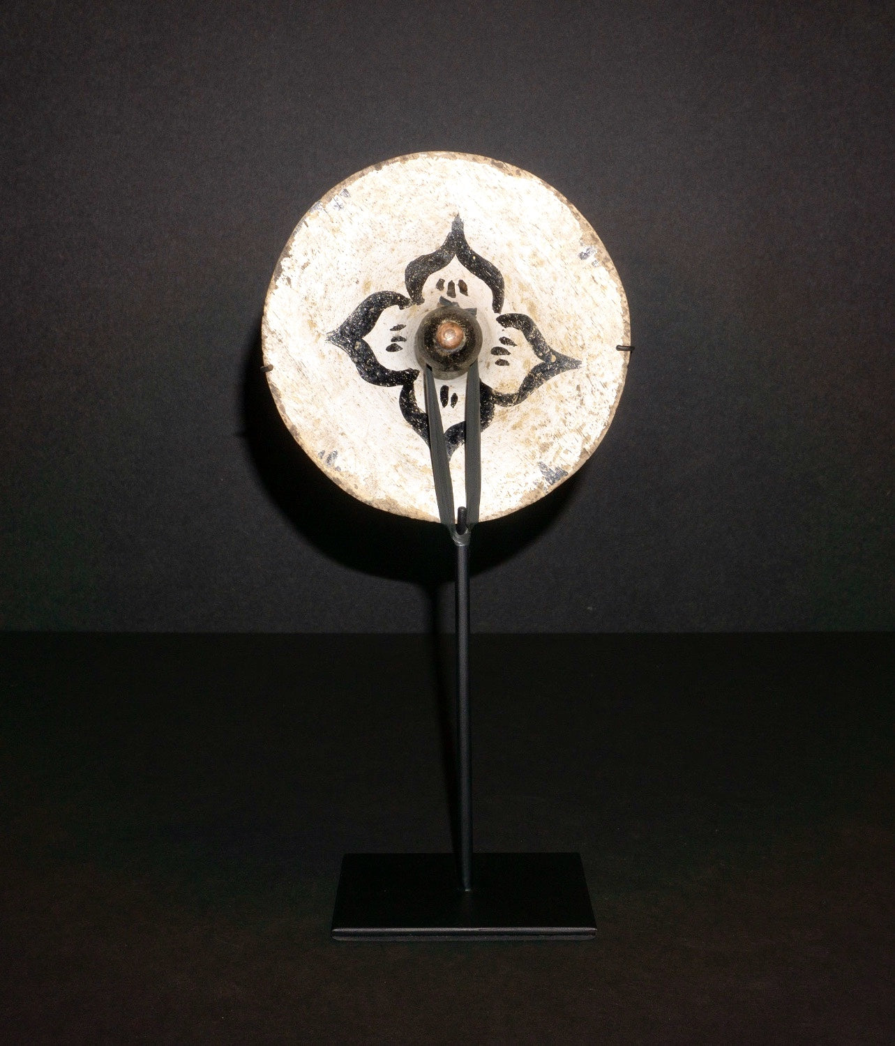 Painted Wood Spinning Top on Stand – Cunningham Gallery