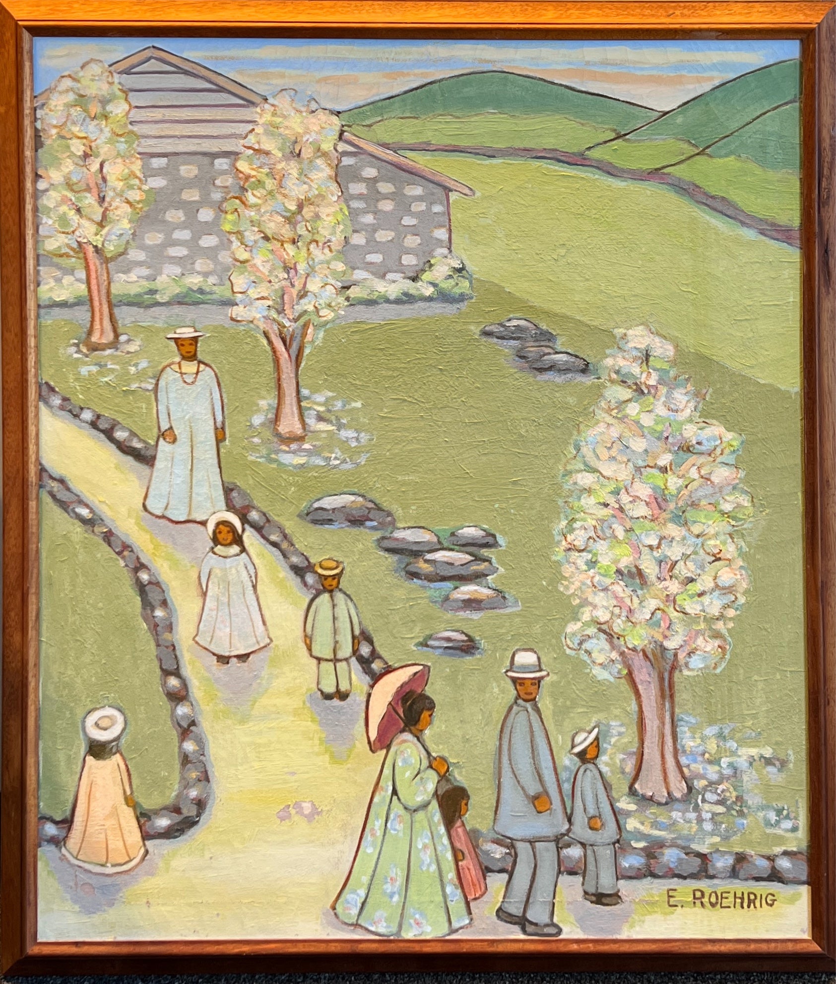 "Pastel Path" - Ethel Roehrig – Cunningham Gallery