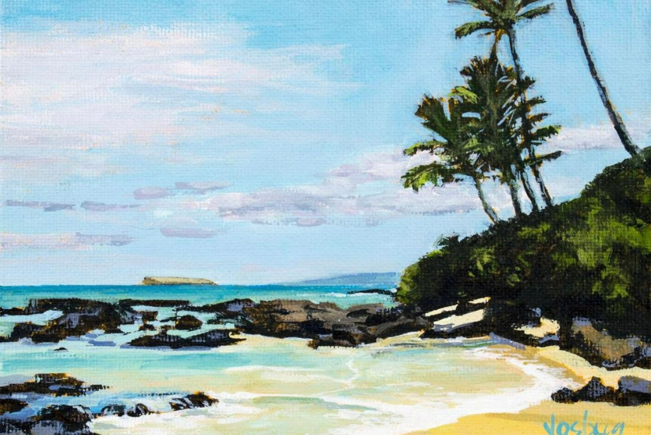 "Hidden Beach Makena" - Stacy Vosberg – Cunningham Gallery
